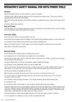 URYU POWER TOOLS GENERAL CATALOG